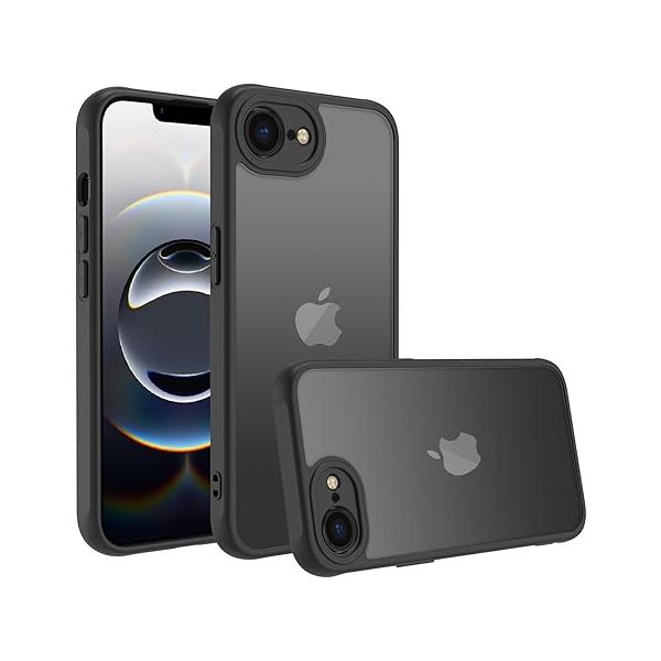 【商品名】　iPhone 16E 2025 ケース iphonese4 ケース スマホカバー 耐衝撃 指紋防止 滑り止め マット半透明 黄ばみなし レン 【商品説明】　・【スリム・軽量】この握りやすいケースは、厚さたった1.2 mmなので、...