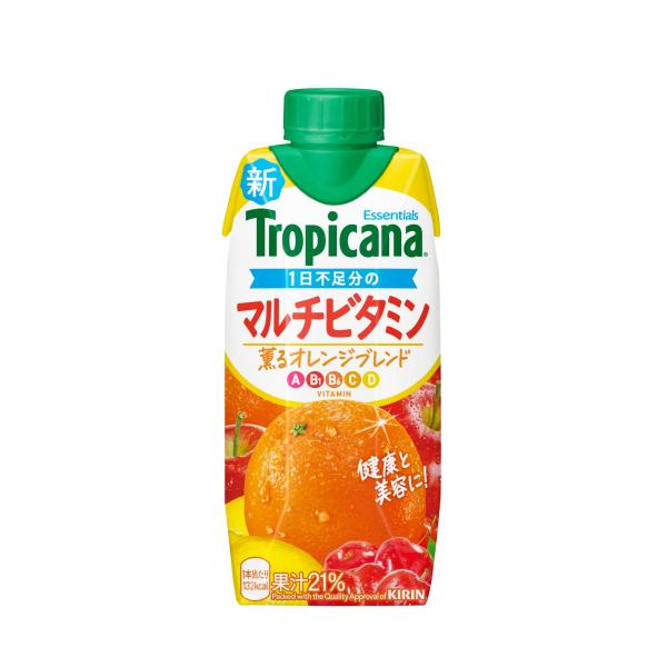 「トロピカーナ エッセンシャルズ」とは、“Essentials=必要不可欠”を意味し、必要な栄養素が手軽に摂れる、おいしい果実の栄養飲料です。栄養バランスの良い食事をとりたい。忙しくて食事の時間が取れない。そんなときこそ、トロピカーナ エッ...