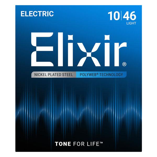 エレキ弦 POLYWEBコーティングは、独特の温かみのある音質を長期間保つことのできる、元祖エリクサーエレキ弦です・巻き弦をすっぽりと覆う唯一のコーティング技術が、巻き線の隙間に汚れが入り込むのを防ぐ・他のコーティング／ノンコーティング弦と...