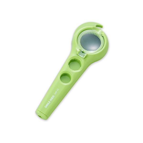 ・グリーン 幅15.5×奥行2×高さ5.2cm ARP-02GN・本体サイズ:約幅15.5×奥行2×高さ5.2cm・素材・材質:本体=ABS樹脂/ルーペ=ポリスチレン樹脂・生産国:日本・大阪商業大学生との共同開発商品