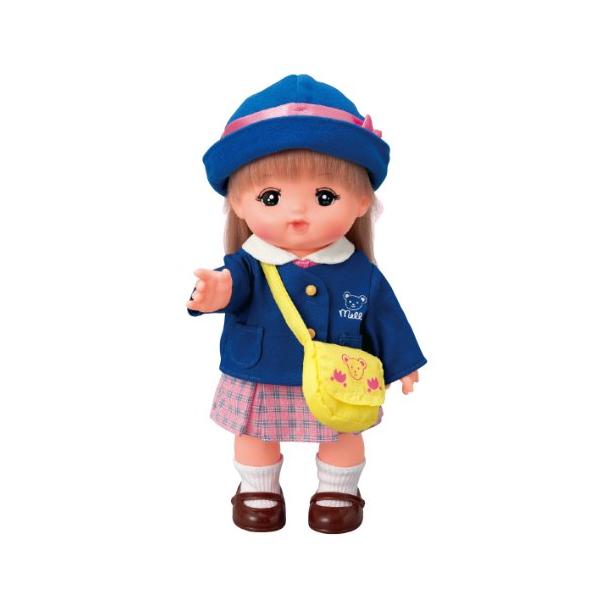 ようちえんふく・  无・・Style:ようちえんふく・サイズ:23x25x3cm・重量:70g・対象年齢:3歳から・セット内容:ワンピース、ブレザー、ぼうし、バッグ、くつした、くつ※お人形はセットに含まれません。・青い帽子とブレザーのメルち...