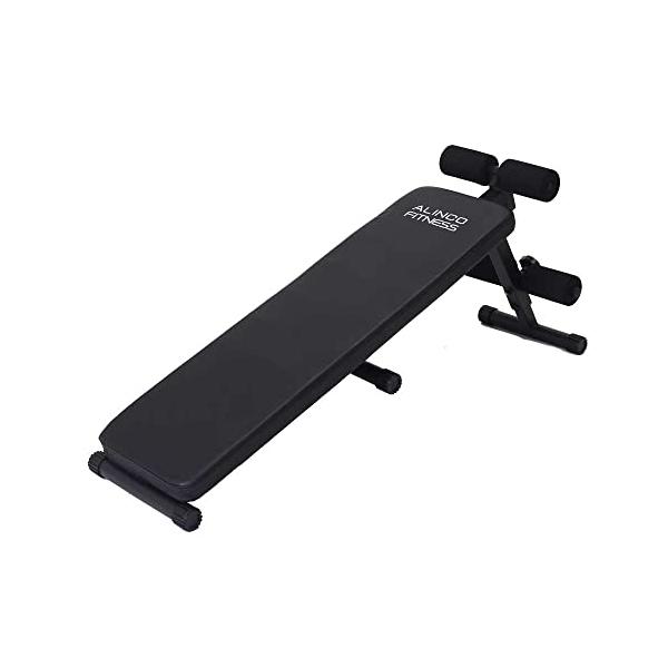 シットアップ/フラット・ブラック  ・・Style:シットアップ/フラット・【1台で宅トレが充実するトレーニングベンチ】シットアップベンチとフラットベンチを切り替えて使える2WAY仕様のトレーニングベンチです。クッションは約5cmのしっかり...