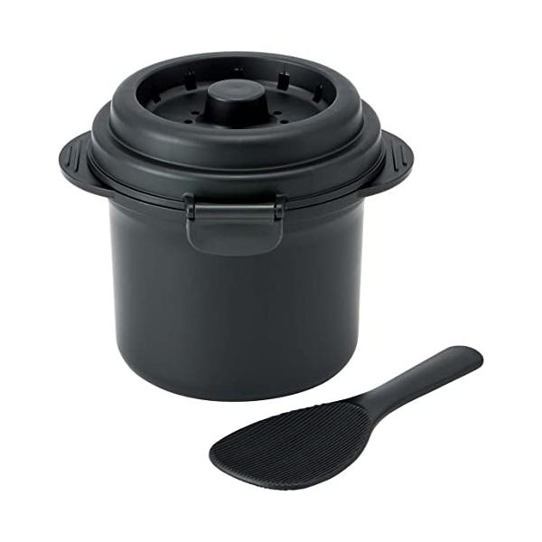 1合・ベーシック  UDG1N-A・・Style:1合・容量:500ml（1合炊き）/付属品：しゃもじ、蒸し器としても使えるスノコ付、お料理レシピ/日本製・糖質の取り過ぎが気になる方向け糖質を抑えたご飯が炊ける電子レンジ炊飯器・ご飯がふっく...