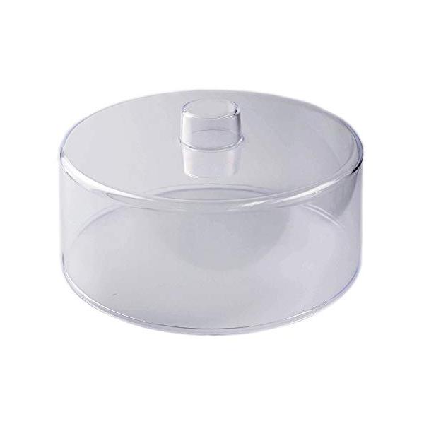 ・Transparent (約)外径240×高さ125mm D-3455・・PatternName:保存カバー・メーカー型番:D-3455・サイズ:(約)外径240×高さ125mm・重量:(約)210g・材質:スチロール樹脂(耐熱温度70度...