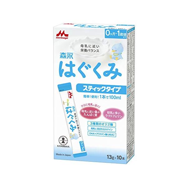 ・ 13グラム (x 10) ・・Size:13グラム (x 10)・原産国:日本・【0ヶ月の新生児~1歳頃までのベビーミルク】はぐくみは、全国の産婦人科でも使われている粉ミルクです。離乳食にも活用できます。※ミルクを作る前には、手を洗い、...