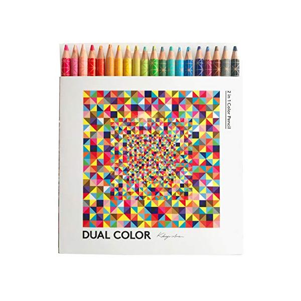 ・ピンク 20色 KE-SP14・・Size:20色・【ケースサイズ】幅18.2×奥行15.7×厚さ1cm・【サイズ】色鉛筆1本あたり:直径7.5mm×長さ175mm・【内容】20色×各1本(crimson  pink  pale oran...