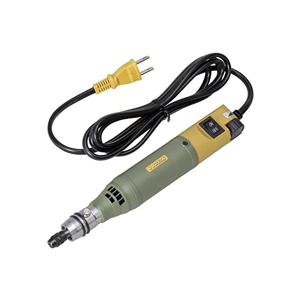 本体のみ・  NO.28525・・Style:本体のみ・カラー:グリーン・本体サイズ(約):幅3.5×長23.0cm・付属品:本体/コレットチャック/スパナ・先端部には特殊加工施してある・切削、研削、研磨、穴開けができるミニルーター