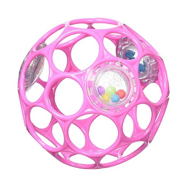 ・ピンク  ・・Color:ピンクPatternName:単品・握っても元に戻る不思議ボール!・網目が細く、柔らかく、赤ちゃんでも握りやすいのが特徴です。・振るだけでカラフルなビーズが響かせる楽しい音を体験できます。・対象年齢 :0才以上