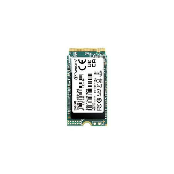 ・ 1) 256GB TS256GMTE400S・・Size:1) 256GB・[容量/インターフェース] : 256GB / M.2 2242 NVMe PCIe Gen3 x 4 [サイズ/重量] : 片面実装 42.0mm x 22....