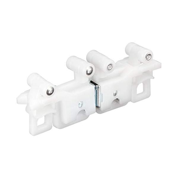 ・白  EA970KD-1・適合品番…EA970KA-1/-3の追加用マグネットランナー・材質…アセタール樹脂+マグネット・重量…18g・入数…1組・レールのキャップをはずさずに後入れが可能です。