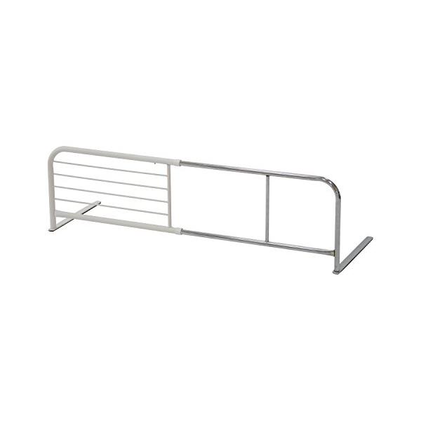 横伸縮式・ホワイト 高さ 35.5cm 15571・・Color:ホワイトSize:高さ 35.5cmStyle:横伸縮式・サイズ:95~120×40×35.5cm・本体重量:2.9kg・素材・材質:金属(鋼)、塗装:エポキシ塗装/めっき(...