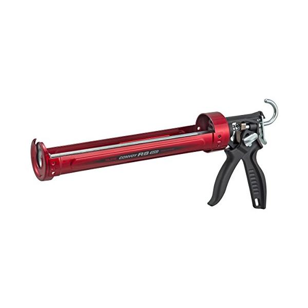 適合コーキング剤:900ml・レッド  CNV-RS900・・Style:適合コーキング剤:900ml・用途:切替式コーキングガン・適合コーキング剤サイズ:筒長さ315mmまで φ66まで 容量900ml・押出し量:6mm、12mm