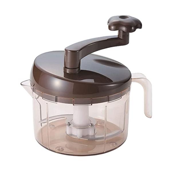 スープチョッパー・  34484・・Style:スープチョッパー・サイズ:約幅17×奥行12.7×高さ16cm・重量:約262g・材質:ハンドル・蓋・裏蓋/ABS樹脂 容器/ポリメチルペンテン(TPX) カッター刃付ホルダー・シャフト・ギア...