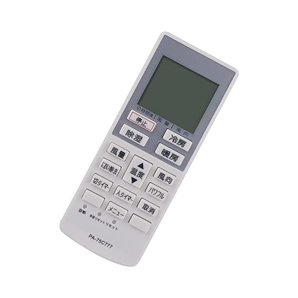 1）この商品は「A75C3777」の代替品でございます。機能と操作方法などは、「A75C3777」と同じでございます。・2）このリモコンは「A75C3777」の代替品として使用できますが、他のエアコンリモコンの代替品として使用できないため、...