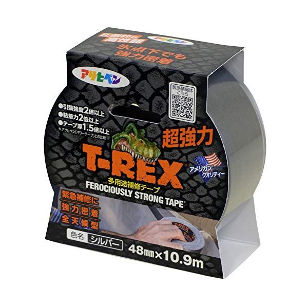 ・Ｓ０１７グレー系 48mm×10.9m TR-101・・Size:48mm×10.9m・原産国:アメリカ合衆国・用途:緊急補修・基材:ポリエチレンフィルム、ポリエステルメッシュ・粘着材:天然ゴム系・色:シルバー