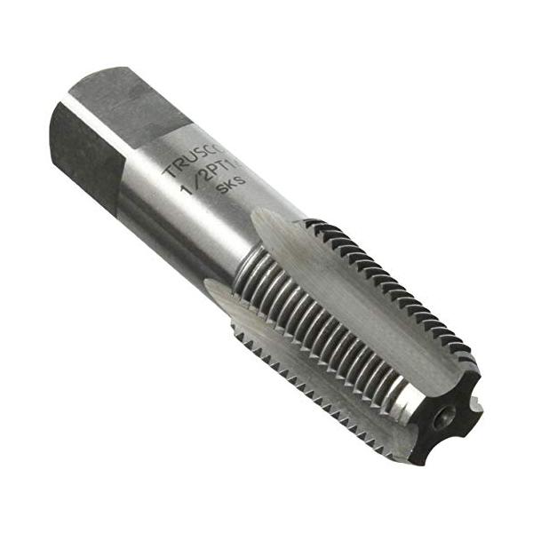 PT1/2・ 呼び寸:1/2 TKNPT12・・Style:PT1/2・精度：JIS3級 呼び寸法：1/2 山数：14 ねじ長さ(mm)：35 全長(mm)：80 シャンク径(mm)：18 シャンク四角部(mm)：14 下穴径(mm)：18...