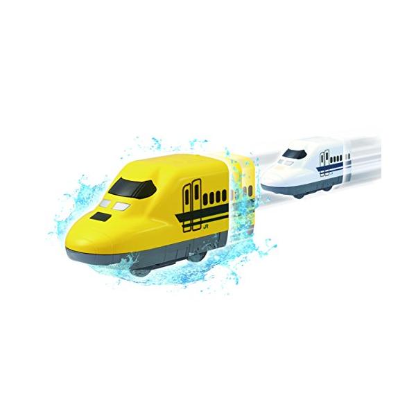 923形ドクターイエロー/700系新幹線・イエロー ワンサイズ ・・Style:923形ドクターイエロー/700系新幹線・対象年齢:3歳以上・対象性別:男性・お湯と氷水の温度変化で何度でも色が変わります。・おふろでもお部屋でも遊べるミニカー...