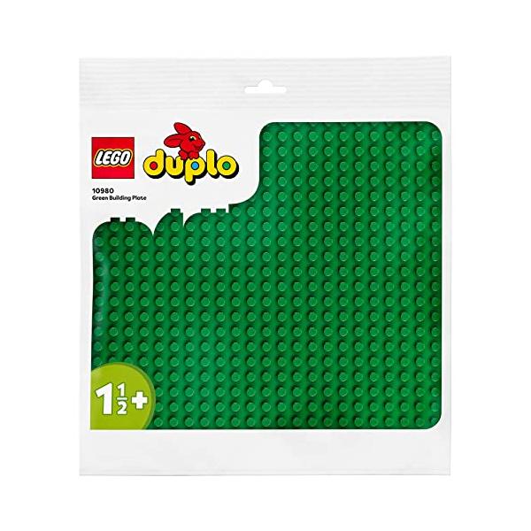 ・グリーン  10980・基礎が大事。 お子さまの創造力をしっかりと支えるレゴデュプロ 基礎板(緑、24x24ポッチ、10980)・すぐれた汎用性と耐久性。 ポッチが整然と並んだ基礎板は、レゴデュプロシリーズのどんなおもちゃとも相性ばっちり...