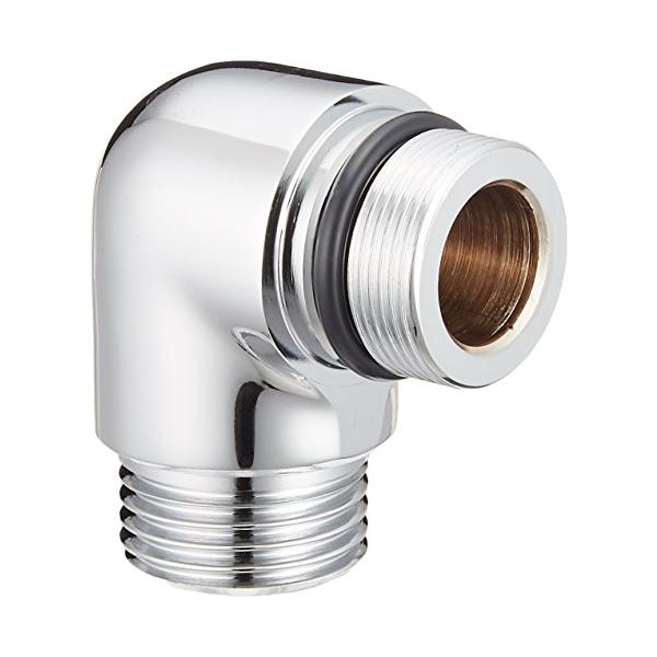 ・  A-1810-1・閲覧環境によっては実際のカラーと多少異なる場合があります。お客様のイメージとの相違によるはお断りしておりますので予めご了承ください。・規格:ネジD(PJ1/2)・浴室用 シャワーバス水栓用シャワーエルボ部(逆止弁無)...