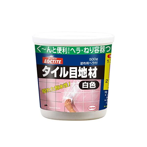 1個入り・ホワイト  DTM-500・・Style:1個入り・diyでタイルの補修が可能:接着力が強く、白セメントのようなヒビ割れ、こぼれ落ちの心配がありません。耐水性があり浴室タイル目地補修材としても最適です。・ヘラ、ねり容器付き:容器を...