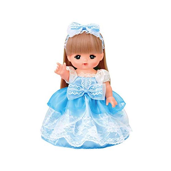 あこがれみずいろドレス・ブルー ワンサイズ 1851490・・Style:あこがれみずいろドレス・サイズ:25x23.2x3.4cm・重量:140g・対象年齢:3歳以上・セット内容:ヘッドドレス、ドレス、くつ・大きなリボンがついた水色のロン...