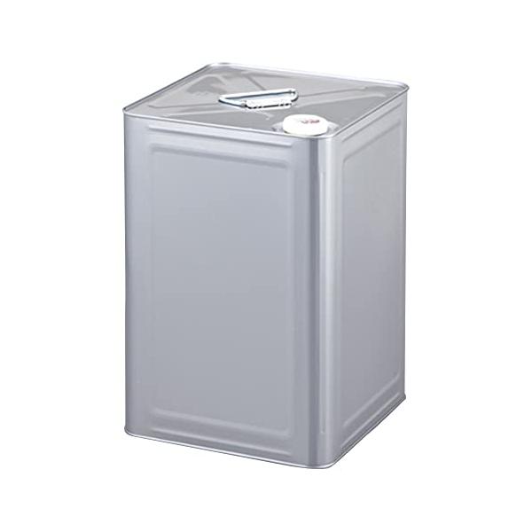 ・グレー 容量:18L 18L No.40内面エポキシコート缶・優れた耐久性・密封性・材質:本体/TFS(ティンフリースチール)、内蓋/LDPE(低密度ポリエチレン)・口径(mm):φ40・容量(L):18・サイズ(mm):238×238×350