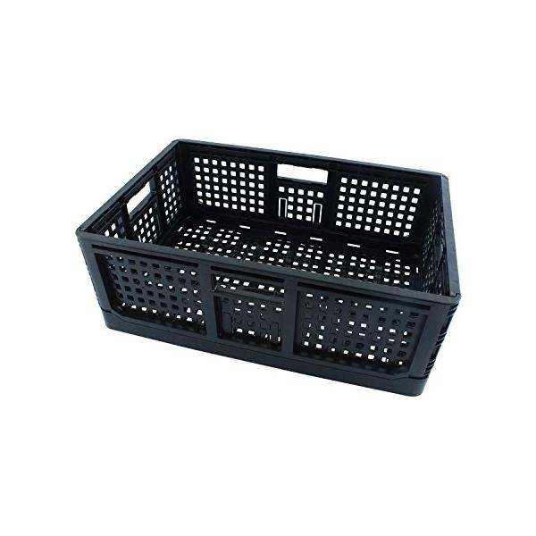 ・ブラック 1個 EFC-34B・・Size:1個・用途:道具・工具・小物類の収納・サイズ組立時(外寸):550×370×200mm・サイズ組立時(内寸):520×340×190mm・サイズ折たたみ時(外寸):550×370×50mm・容量...