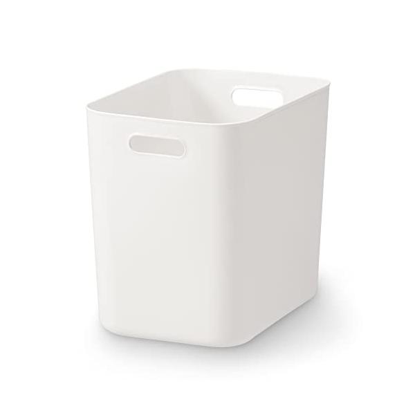 レギュラーホワイト/深/02528560・Size:深Style:レギュラー・パッケージ個数:1・仕様・混率:ポリエチレン・外寸:約幅25.5×奥行36×高さ32cm・収納スペースの内寸:約幅17×奥行27×高さ31cm・耐荷重:収納部:約...