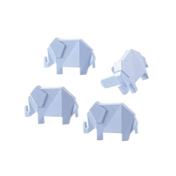 ・ゾウ  T-CAPKAKU1・・Color:ゾウPatternName:単品・ホコリや異物の侵入を防ぎ、コンセント火災の予防に役立つコンセントキャップ“KAKUMARU(カクマル)”です。・カクカクして可愛らしい動物達がコンセントを守りま...