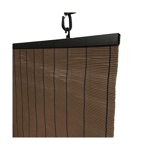 ・ダークブラウン 約88×135cm 4.97886E+12・・PatternName:88cm×135cm ブラウン・室内室外兼用、PP(ポリプロピレン)製のより丈夫なすだれです。・原産国:日本