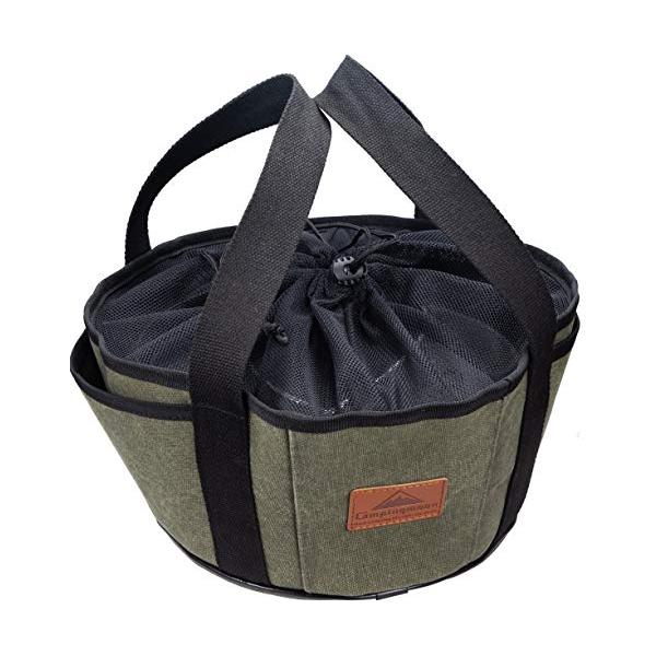 ・カーキ色 DO-28BK S DO-28BK・・Color:カーキ色 DO-28BK・仕様：最大φ330×240mm（最大10インチ迄）のダッジオーブンを収納可能（＊重要：メーカーにより収納具合が異なりますので、必ず寸法をご確認の上ご購入...