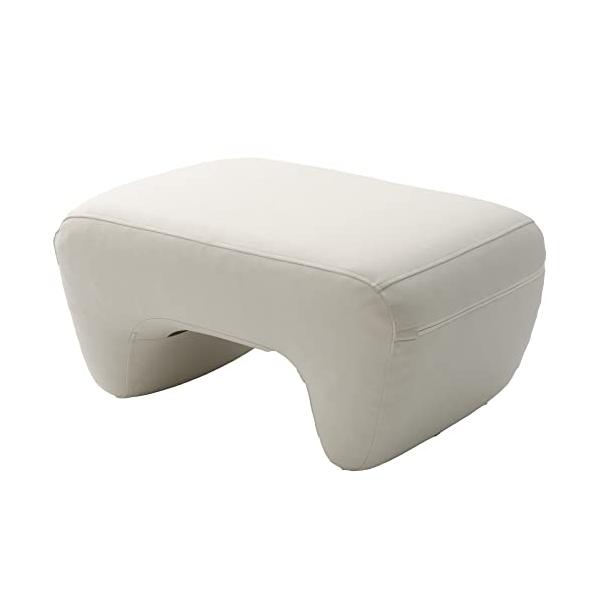 ・03PVCホワイト 幅61.5cm A220a-598WH・・Color:03PVCホワイト・本体重量:4.6kg・生産国:日本・材質:【中材】ウレタンフォーム スチールパイプ【側生地】PVC・サイドテーブルとしても利用できます