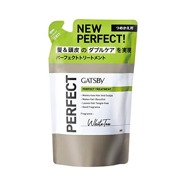 つめかえ用・ 300グラム x 1個 ・・Style:つめかえ用・髪&amp;頭皮のダブルケアを実現・男性の髪、頭皮の理想を考えたトリートメント・内容量：300g(つめかえ用・香り：ホワイトティーの香り・原産国：日本
