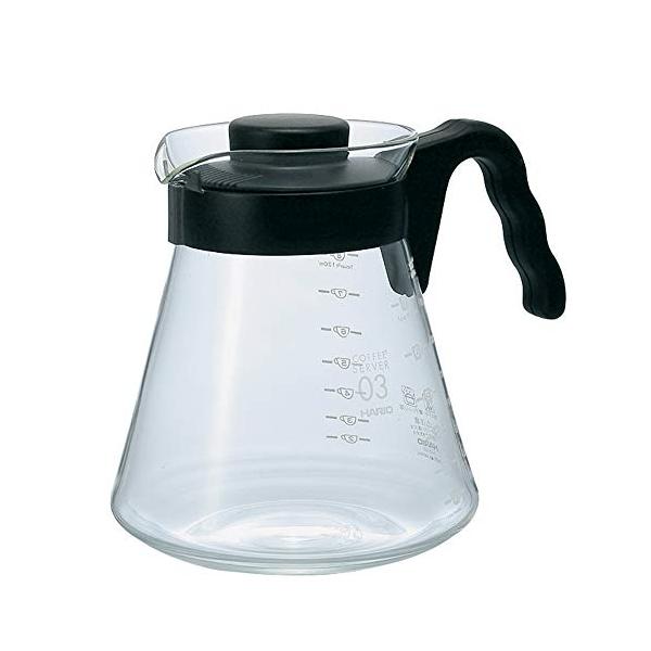 コンパクト・ブラック 1000ml VCS-03B・・Size:1000mlPatternName:単品・サイズ:幅18.5×奥13.7×高15.7cm 口径9.2cm・材質:ガラス本体/耐熱ガラス フタ・バンド・取っ手/ポリプロピレン ブ...