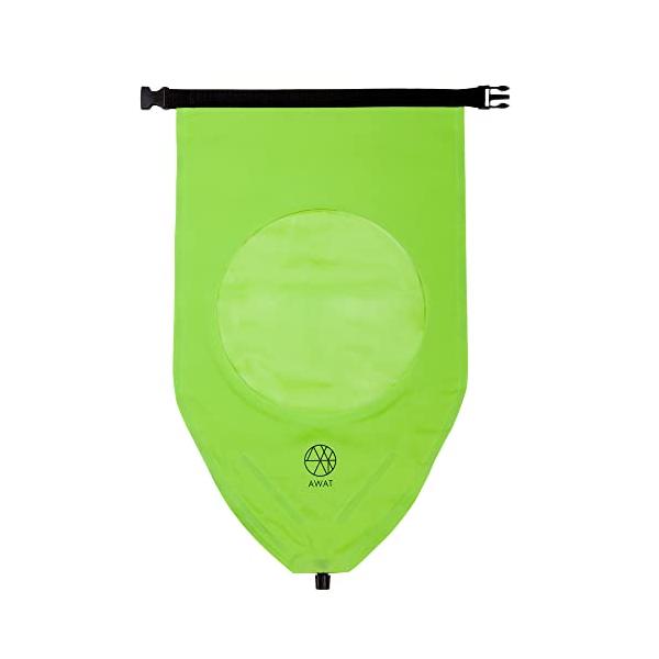 ・グリーン 6L AP-437918・・Color:グリーンSize:6L・【電源不要。バッグに入れて持ち運べる洗濯バッグ】電気代ゼロ。コンパクトに持ち運べる新発想の洗濯機「AWAT シャカシャカウォッシュバッグ」。圧縮機能も持ち合わせ。・...
