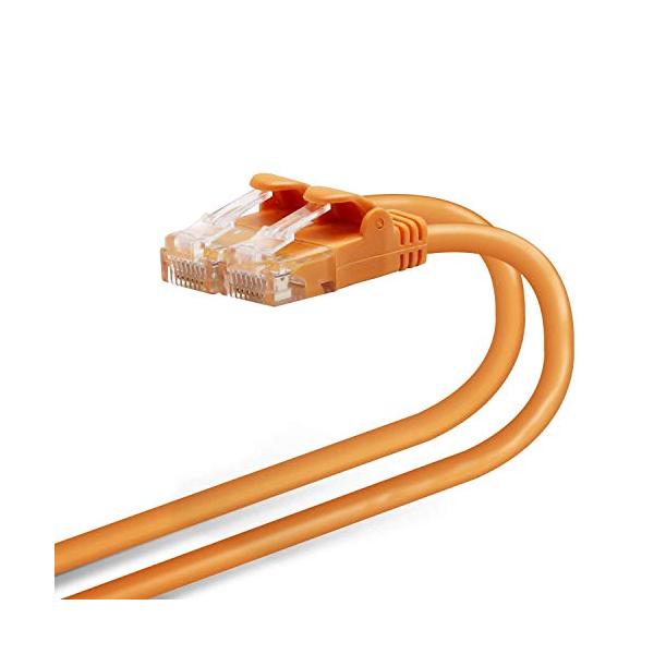 CAT6準拠・オレンジ 2m LD-GPY/DR2・・Color:オレンジSize:2m・周波数帯域250MHzをするギガビット・イーサネットに対応した、Cat6準拠LANケーブルのやわらかタイプです。取り回しがしやすいやわらかケーブルを採...