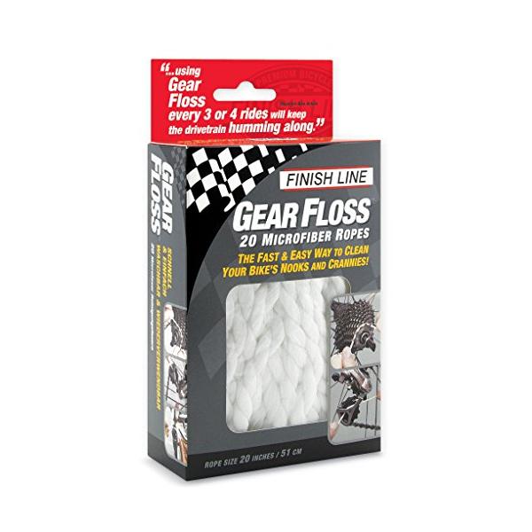 ・  GF0200101・デンタルフロスにヒントを得て、開発された自転車清掃用マイクロファイバーロープ。・切れにくく、洗うこともできる51cmロープが20本セットになっています。