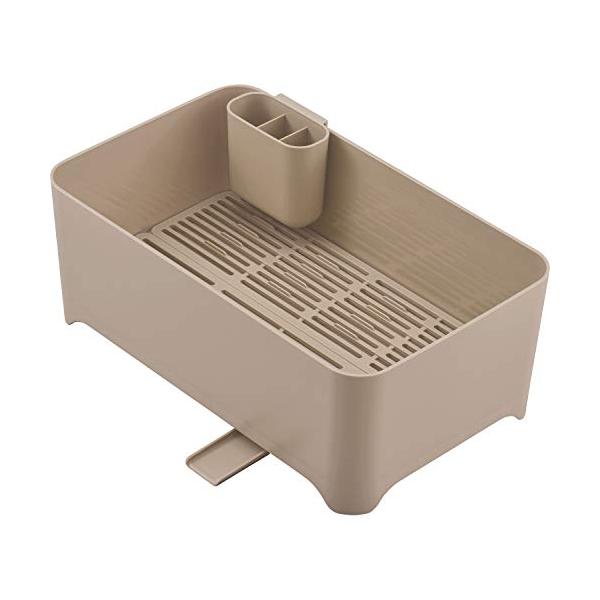 ショコラ/-/MG-0396・パッケージ個数:1・サイズ:約38.6×23.1×14.4cm・ケース:材質/ABS樹脂(耐熱温度80度、耐冷温度-20度)、容量/9.7L、生産国/日本・スノコ・ポケット:材質/ABS樹脂(耐熱温度80度)、...