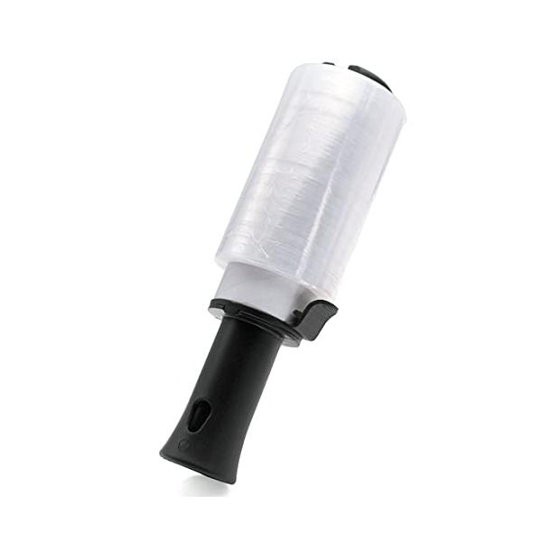 ・ホワイト 中 本体 70M・素材／ハンドル：ポリプロピレン　フィルム：ポリエチレン　芯：紙・奥行×巾×高（mm）：60×60×190　　重さ（グラム）：142g