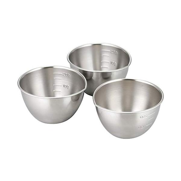 ボウル(ステンレス)・ 270ml 28867・・Size:270mlStyle:ボウル(ステンレス)・メーカー型番:28867・サイズ:(約)幅10×奥行9.4×高さ5.5cm・重量:約145g(セット)・材質:18-8ステンレス・原産国:日本