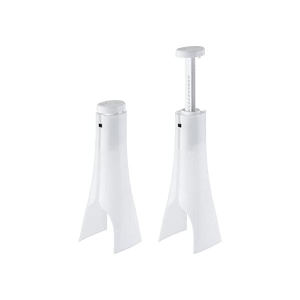 01)1足分・01)ホワイト 04)ブーツ BH-01L・・Color:01)ホワイトSize:04)ブーツStyle:01)1足分・本体サイズ:約幅120x奥行き108x高さ355-495mm (1ヶあたり)・本体重量:約680g (1ヶ...