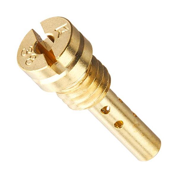 ・ #38 451-3080380・・Size:#38・適合【キタコ取り扱いキャブレター】ケーヒンFCRφ28キャブレター・1ヶ販売・ケーヒン FCRφ28用 P/J・アイドリングから開け始めまでに作用するジェット・開け始めの息継ぎやスロッ...