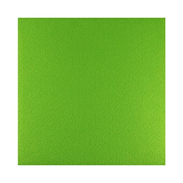 ・#140 黄緑  KT1002・・Color:#140 黄緑・18cm 角 と使いやすい サイズ の 洗える フェルト です。従来のフェルトでは出来なかった 洗濯 が可能で、崩れにくく、何度も洗っていただける多機能フェルトです。裏面に 粘...