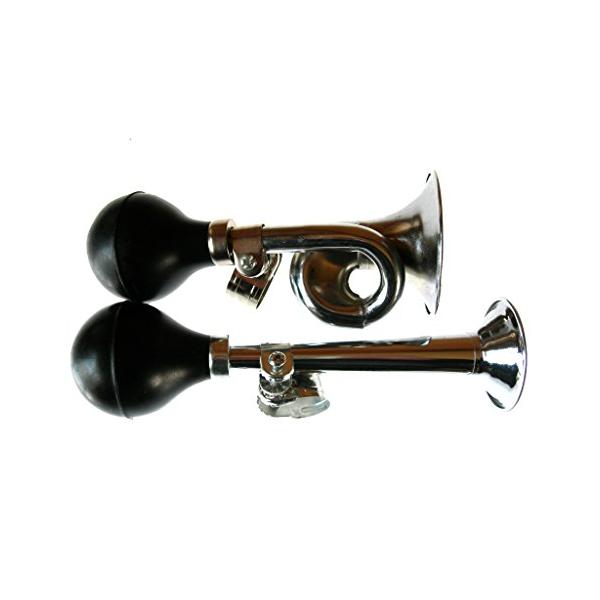 インダストリアル・ブラック  ・自転車に取り付けられるラッパホーンです