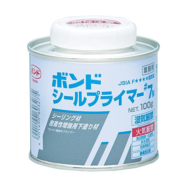 1缶・ 1缶入り #60327・・Style:1缶・個装形態:缶・性状:ウレタン樹脂系溶剤形・標準使用量(塗布量):多孔質面:22m/缶(10×10mm目地)・商品の重量:158 g・特長:シーリング材用、密着性向上