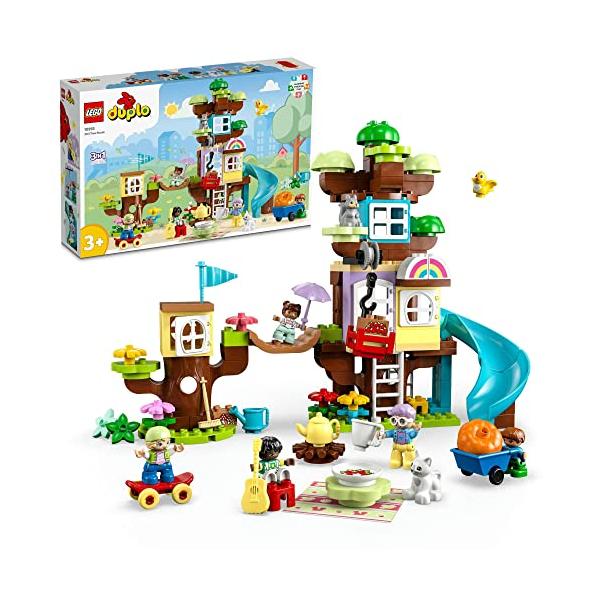 ・カラー  10993・楽しく学べるツリーハウス  レゴデュプロ デュプロのまち 3in1 ツリーハウス(10993)は、発見のある遊びを通して、3才以上のお子さまが表現力や手先を器用に動かすスキルを身につけるのに役立ちます。・多彩なキャラ...