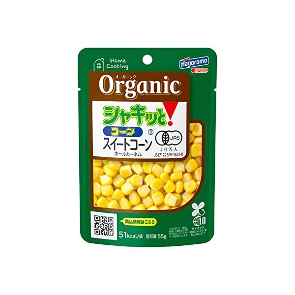 -/55グラム (x 6)/-・FlavorName:オーガニックシャキッとコーン・パッケージ個数:1・パウチ