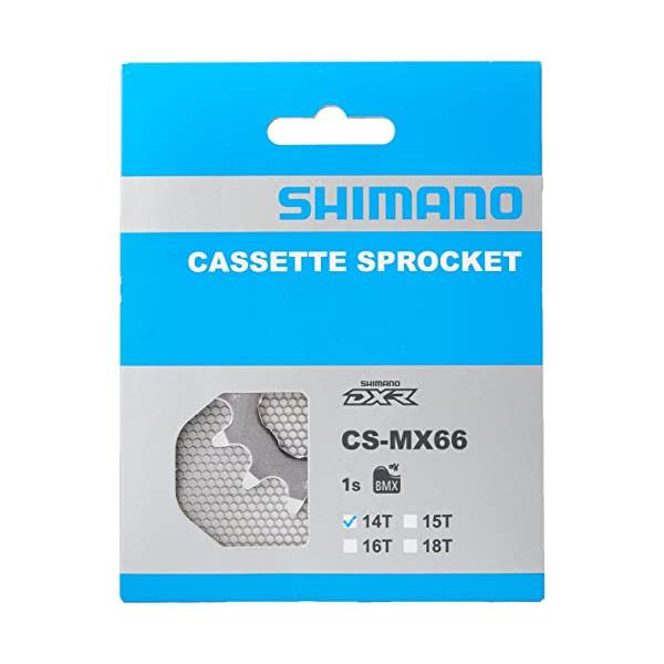 シングルカセット・ 16T CSMX6616・・Size:16T・FH-MX70用シングルスプロケット・スプロケット材質：スティール・スプロケット仕上：クロムメッキ・歯数：14  15  16  18T