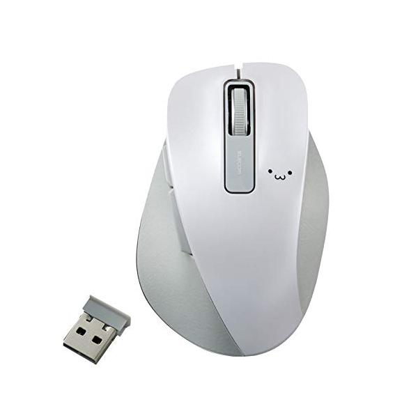 無線2.4GHz・ホワイト(フェイス) Mサイズ M-XGM10DBWH/EC・・Color:ホワイト(フェイス)・詳しくは「商品の仕様」「商品の説明」をご確認ください。・手の形状から生まれたデザインにより、ありそうでなかった「握りやすさ」...