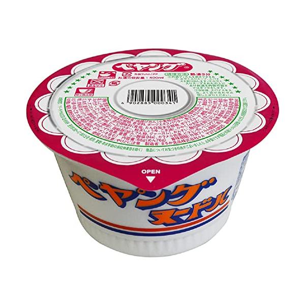 赤・白/85グラム (x 12)/-・ペヤングやきそばより歴史は古く1973年の発売から長年愛され続けてきたヌードルです。